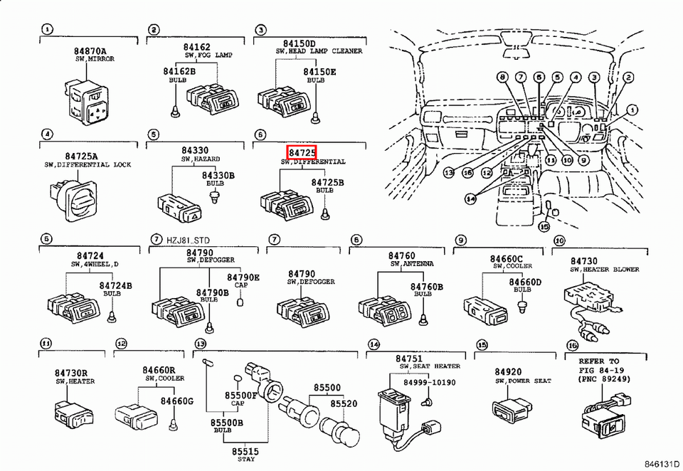 Genuine Toyota LandCruiser HZJ80 HDJ81 HDJ80 FZJ80 FJ80 Centre Diff ...
