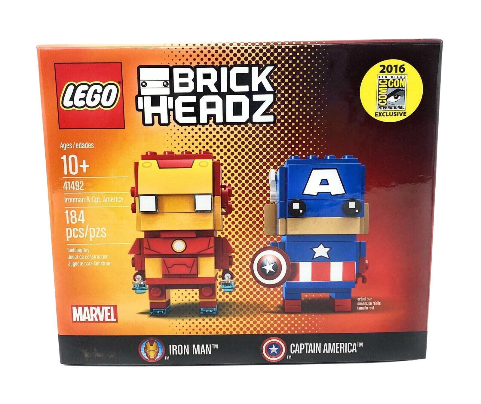 LEGO BRICKHEADZ: Captain America And Iron Man (41492) online kaufen ...