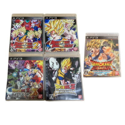 Dragon Ball Z Super Raging Blast 1 2 Burst Limit BATTLE OF Z 5 sets PS3 ...