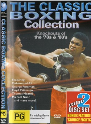 CLASSIC BOXING COLLECTION - BOXING KNOCKOUTS PLUS GRUDGE FIGHTS BOXING ...