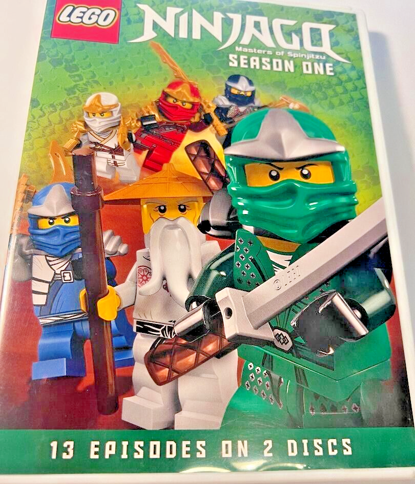 Lego: Ninjago: Masters of Spinjitzu: Season One (DVD, 2011) - 2 DVDs ...