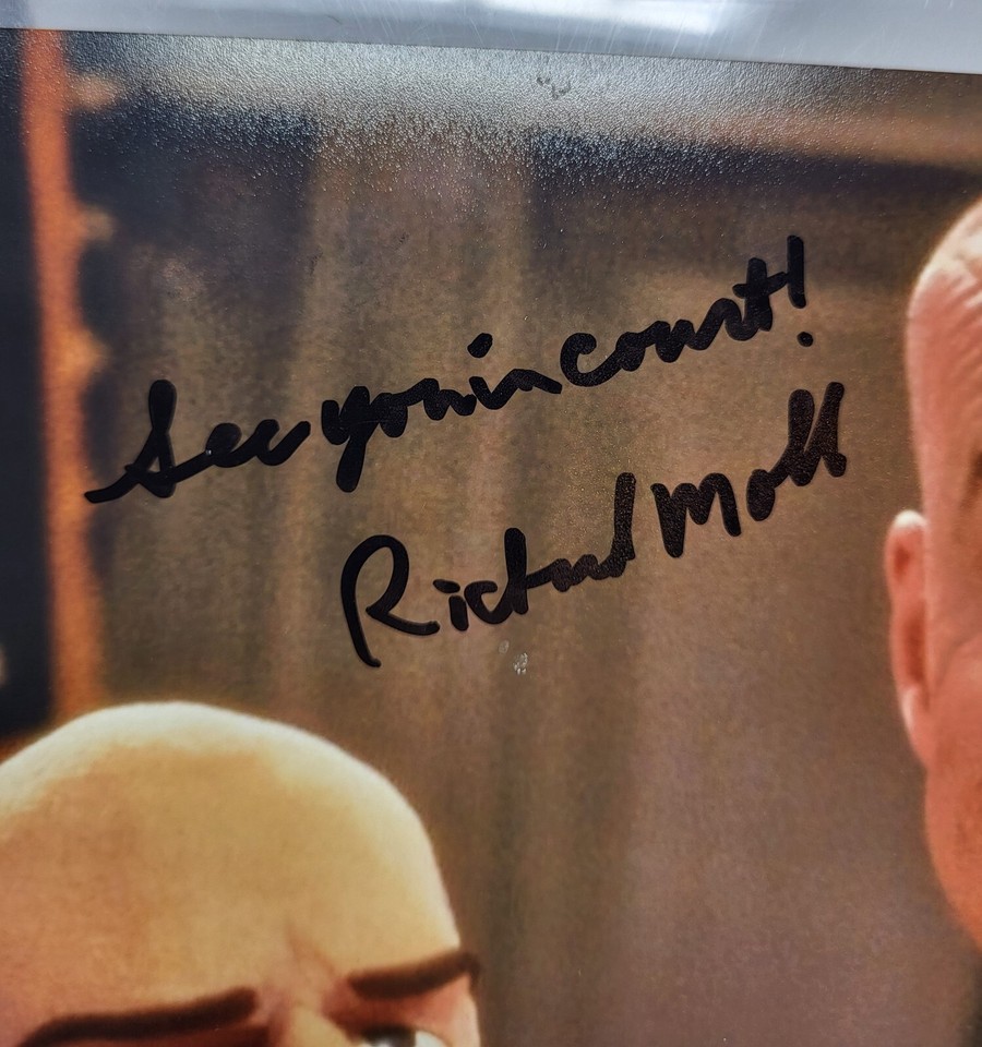 Richard Moll signed autographed 8x10 photo Bull Shannon Night Court ...