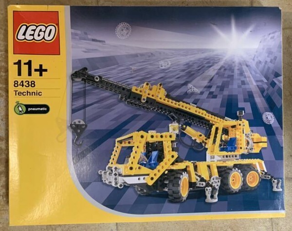 LEGO TECHNIC: Pneumatic Crane Truck (8438) for sale online | eBay