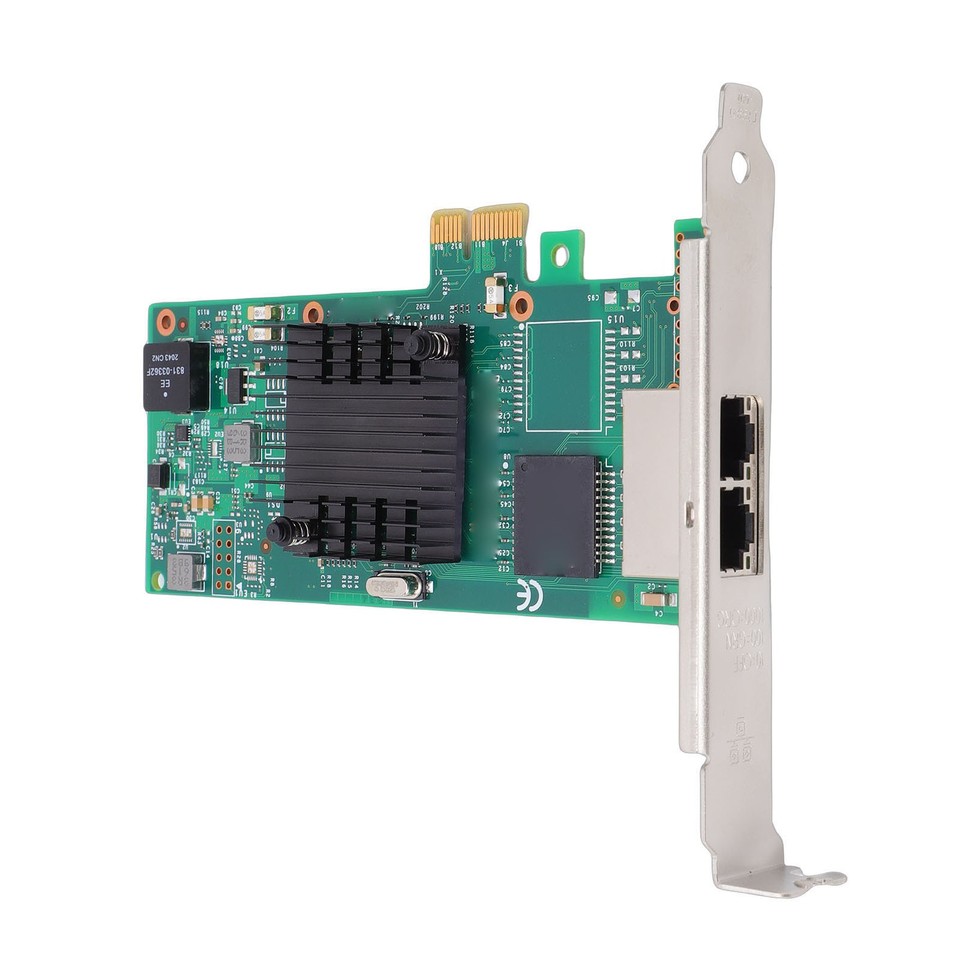 1G Gigabit Network Card PCI Express 2.0 X1 Ethernet Adapter With Dual ...