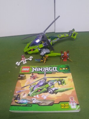 LEGO Set 9443: Ninjago Rattlecopter - 100% Complete w/ Manual. Bonus ...