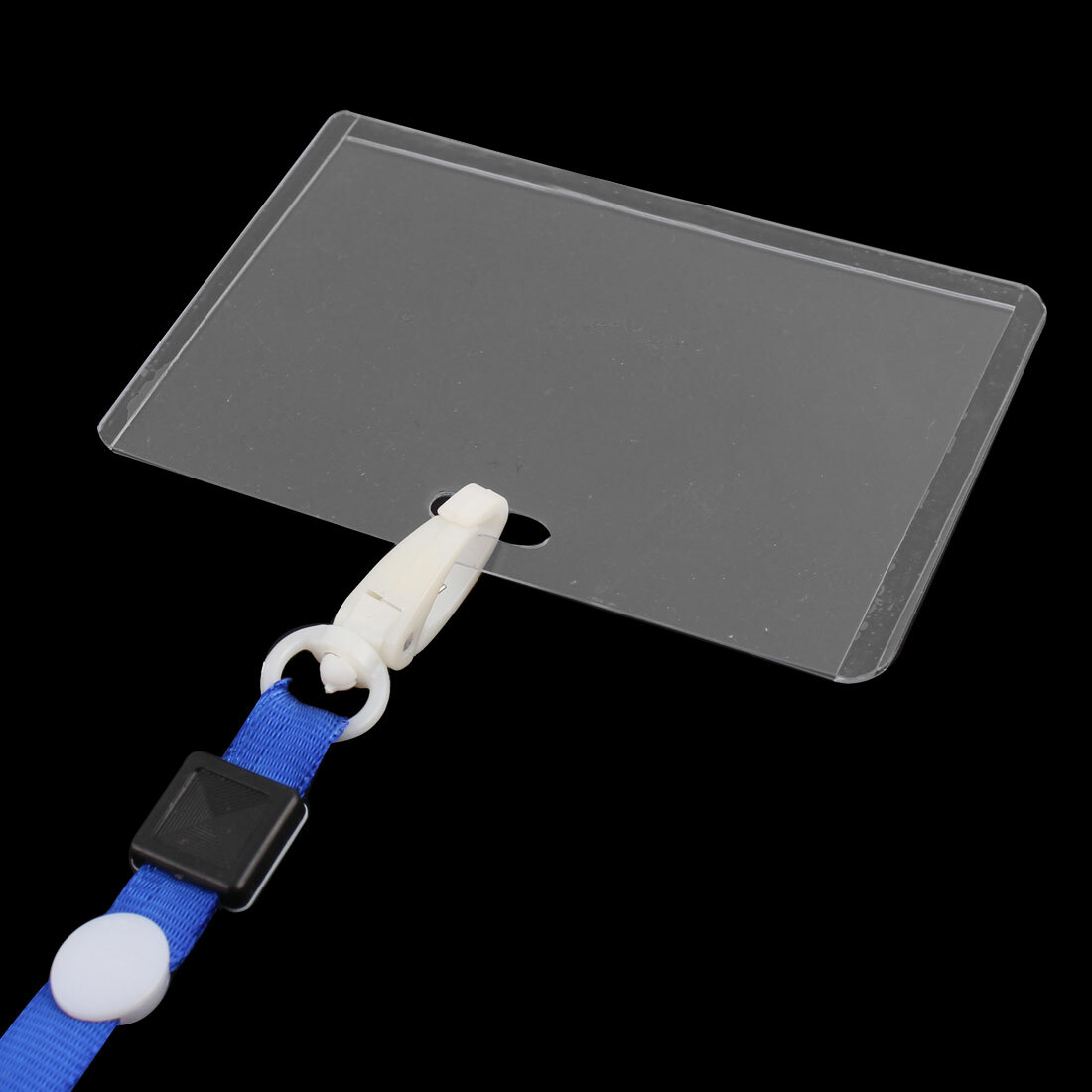 Plastic Business Lanyard ID Badge Card Key Holder Case Pocket Neck ...