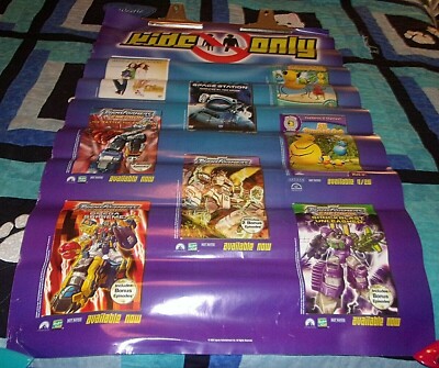 Transformers & Ice Princess Video Store Poster Sci Fi 2005 Omega ...