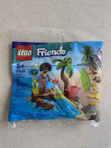 LEGO FRIENDS: Beach Cleanup (30635) Polybag Factory Sealed 673419378291 ...