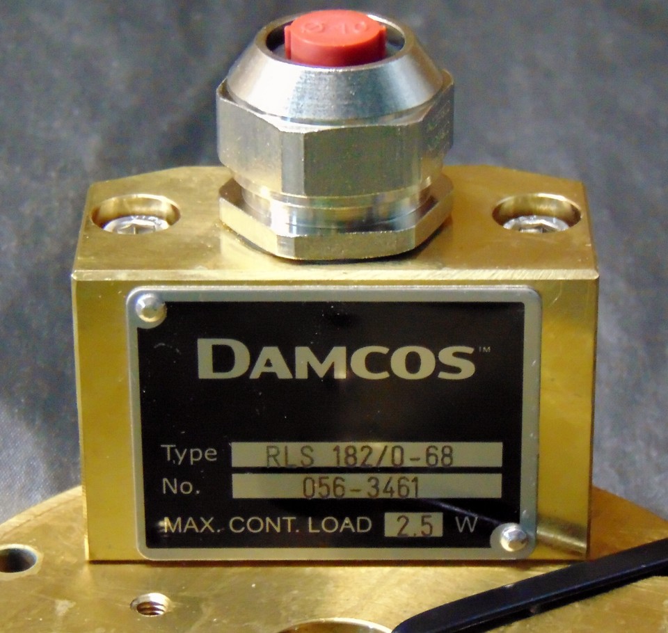 NEW DAMCOS RLS 182/0-68 ACTUATOR MOUNTED ON/OFF POSITION INDICATOR ...