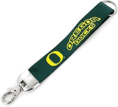 Oregon Ducks Wristlet Keychains Keyrings | eBay