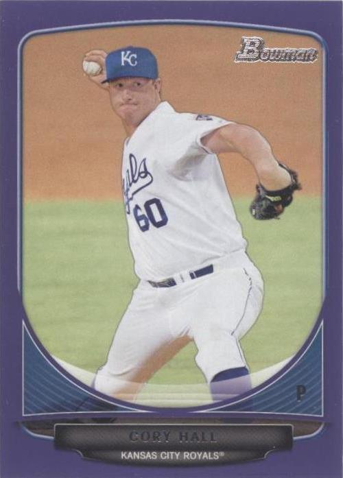 2013 Bowman - Prospects Cory Hall #BP26 Purple (RC) for sale online | eBay