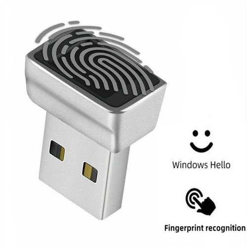 USB Fingerprint Reader for Windows 7/8/8.1/10/11 Biometric Scanner Side ...