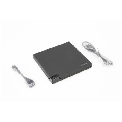 Pioneer BDR-XD08UMB-S USB 3.2 Gen1 Slim Portable Blu-Ray BD/DVD/CD ...