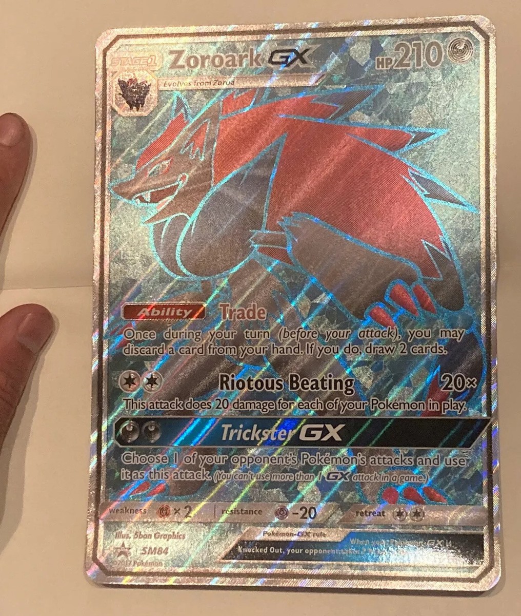 Zoroark And Legendary Pokemon Full Art Oversized Jumbo
