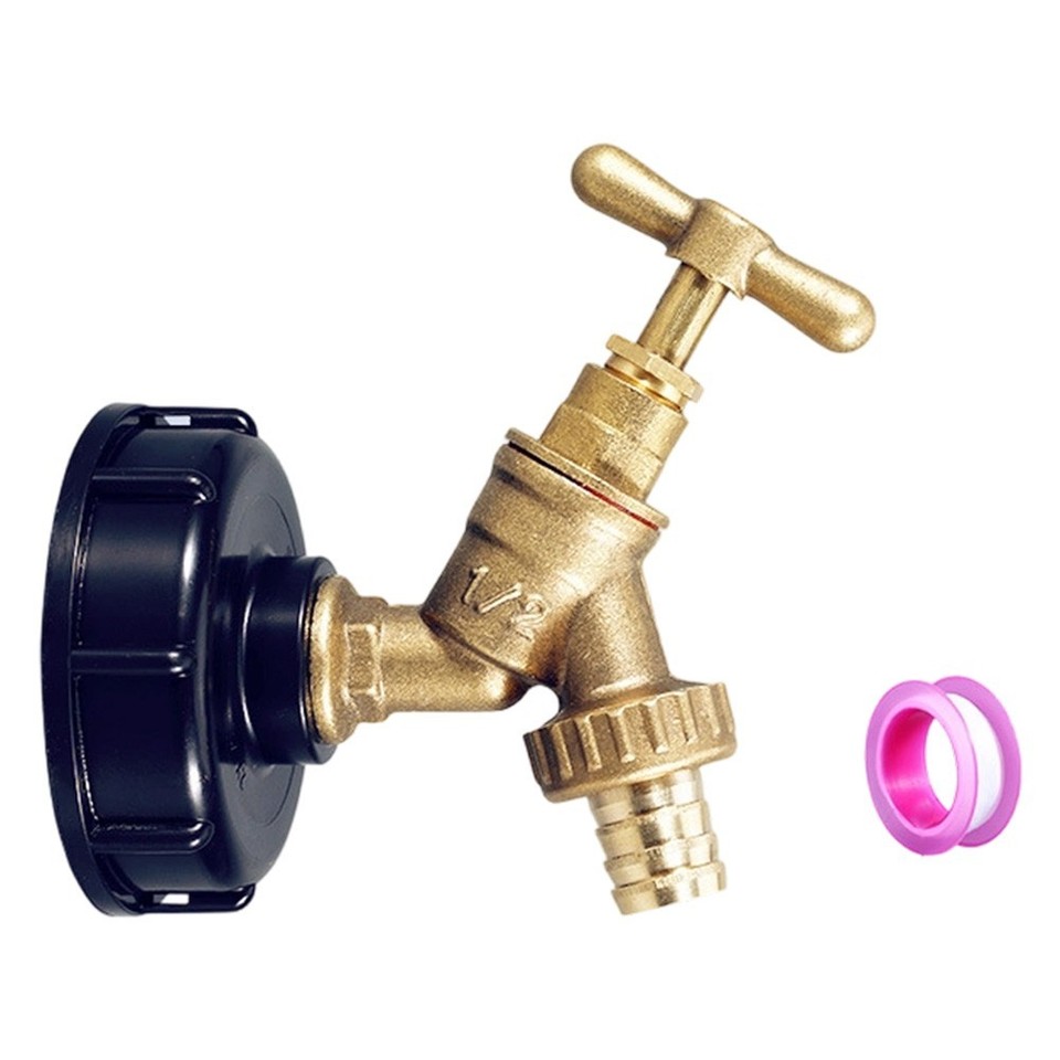 IBC Brass Tap Garden Spigot Versatile Compatibility For Water ...