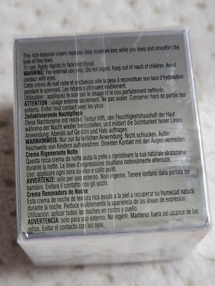 NEW SEALED Elizabeth Arden Millenium Night Renewal Cream 1.7 oz 50 ml ...