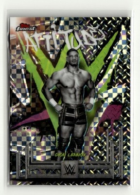 Dion Lennox 2025 Topps Finest WWE Rare Checkerboard Refractor #271 ...