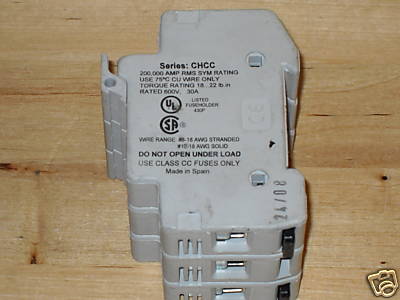 Cooper Bussmann CHCC3D Fuse Holder CHCC 600V 30A | eBay