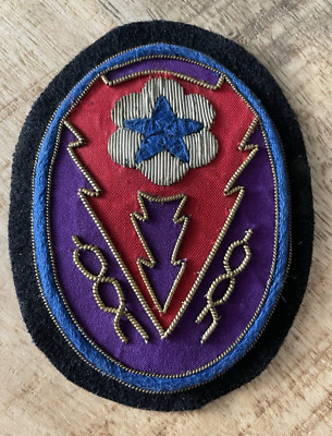 RARE US Air Force ETO European Theater of Operations Patch Bullion Late ...