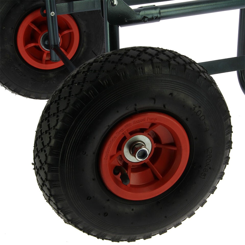 NGT Fishing Barrow Trolley Dynamic Carp Trolley Twin Wheel Fishing ...
