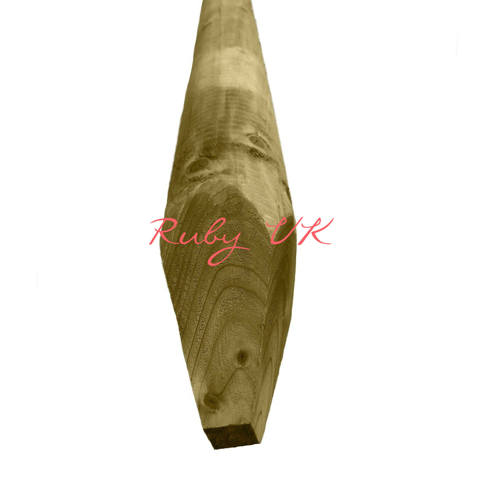 Wooden Fence Stakes Treated Pointed Stake Fencing Posts Fence Smooth ...