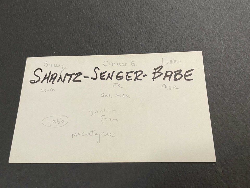 1965 Toledo Mud Hens Loren Babe, Charles Senger and Billy Shantz ...