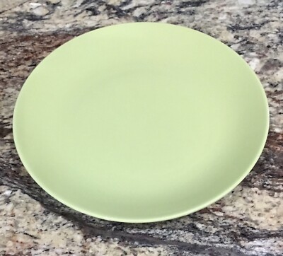 TWO (2) IKEA OF SWEDEN FARGRIK MINT GREEN SEA FOAM 8 1/4”D SALAD PLATES ...