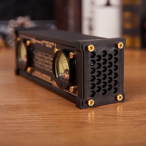 Dual Analog VU Meter Retro Sound Level Indicator Amp DB Panel Display ...