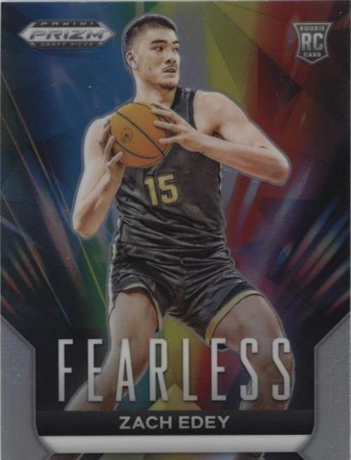 2024 Panini Prizm Draft Picks - Fearless Zach Edey #6 Silver Prizm (RC) for sale online | eBay