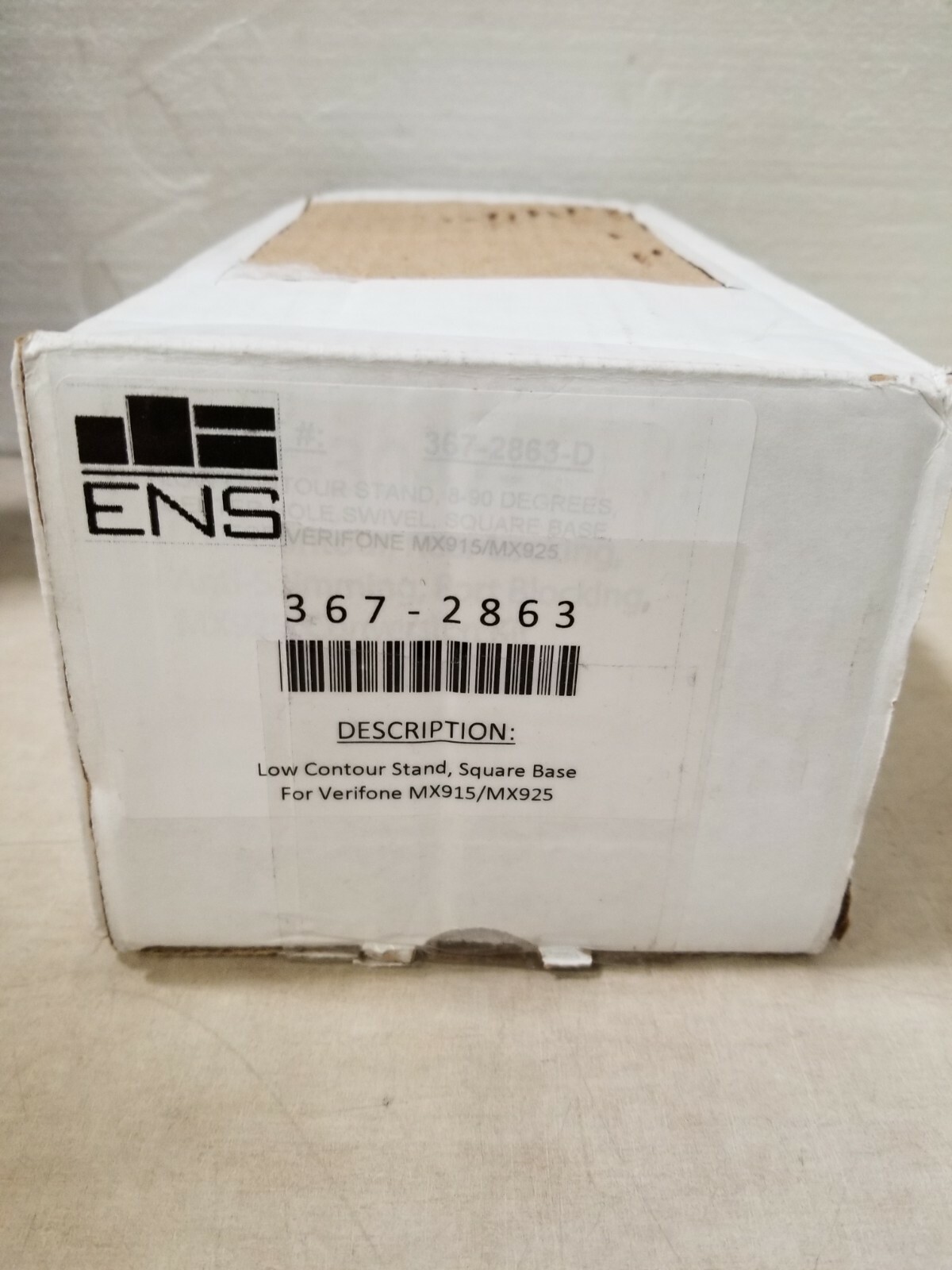 ENS 367-2863-SS-C LOW Contour Square Base Stand For MX915 | eBay
