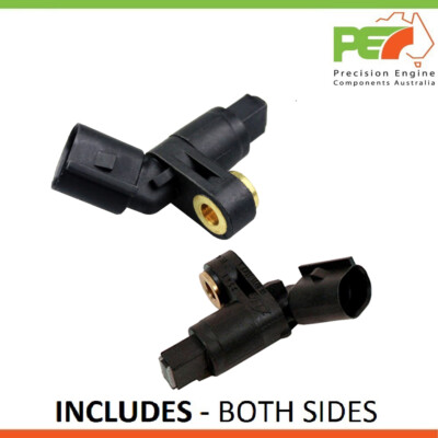 2x New * PEC * Front LH & RH Wheel Speed Sensors For Volkswagen Polo 1 ...