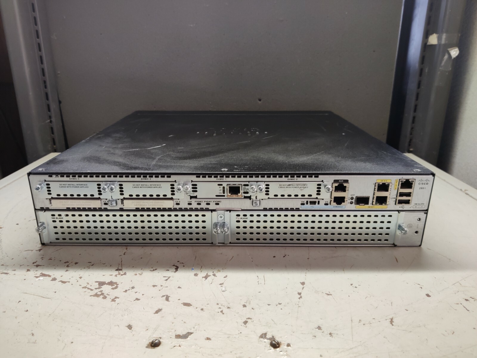 Cisco 2900 Series 2951 Integrated Service Router Gigabit G2 for sale ...