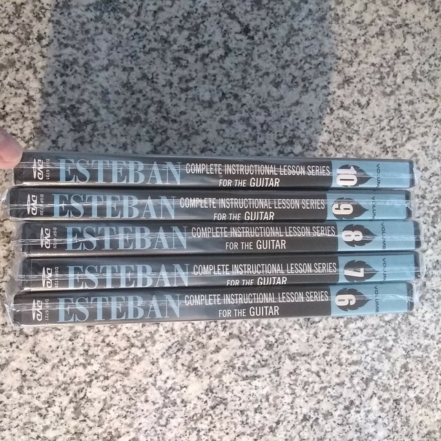 Esteban Duende Limited Edition Classical Guitar Instructional DVD 10 ...