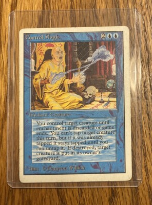 MTG Control Magic Unlimited Edition Lightly Played Dameon Willich | eBay