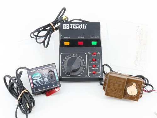 LOT of 3 MRC/Model Power/Bachmann DC Transformers for Model Trains | eBay