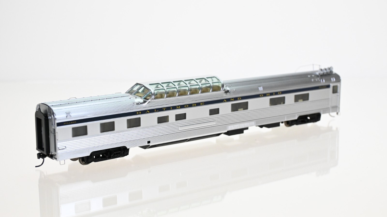 Walthers Proto "Light" Strata Dome Coach Baltimore & Ohio B&O HO scale ...