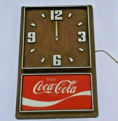 Vintage Coca Cola Wall Clock Repair Project | eBay