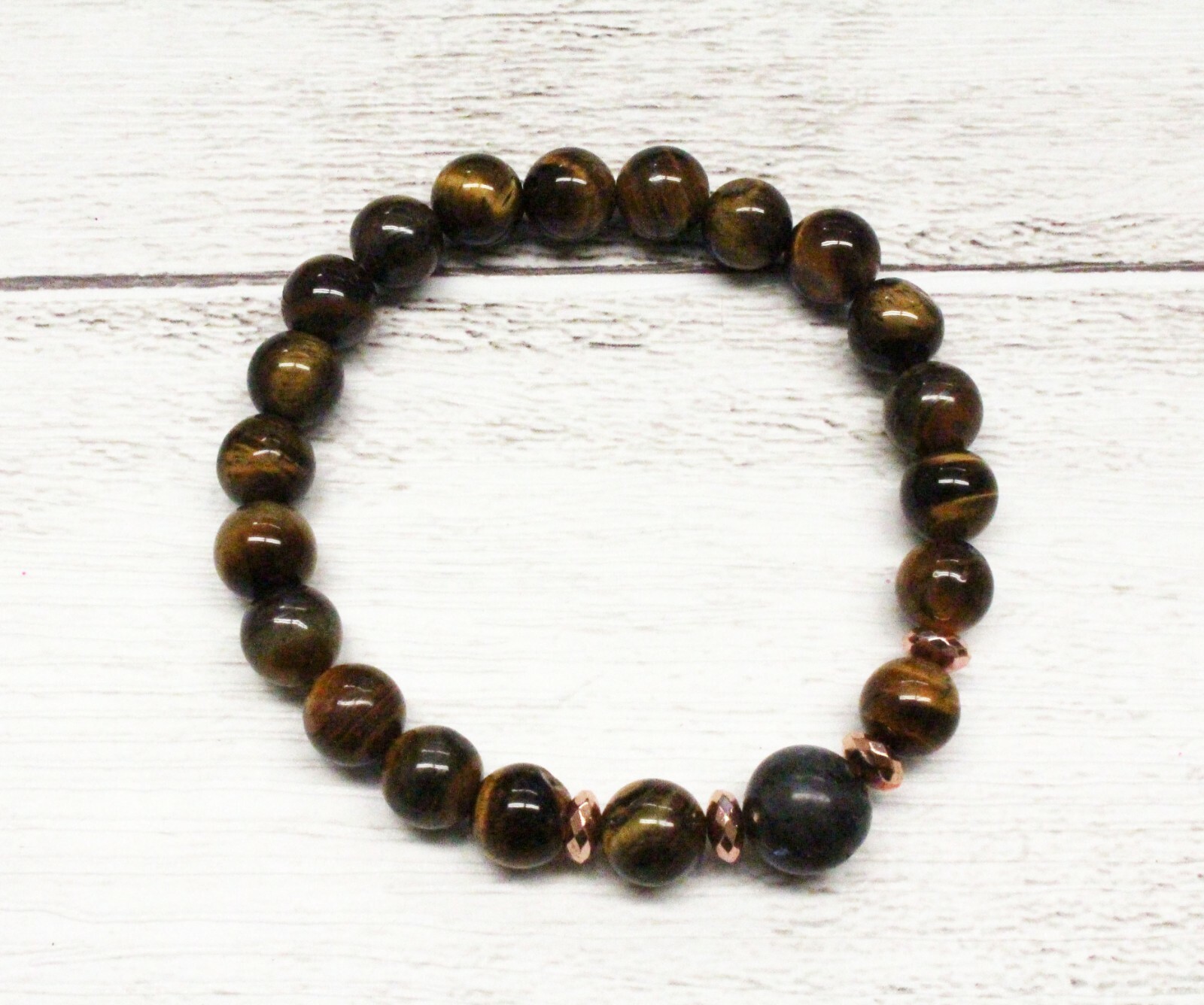 Tiger Eye Protection from Bad Spirits Gemstone Bracelet Gift Idea Box ...