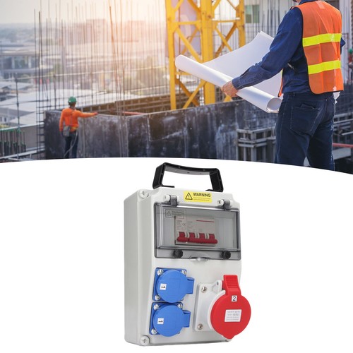 Portable Power Distributor With Reliable Sockets For Construction Sites ...