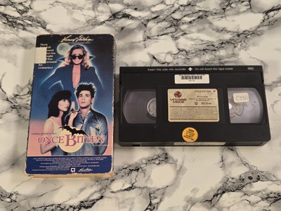 Once Bitten (VHS Tape, 1985) -- Jim Carrey Cleavon Little Lauren Hutton ...