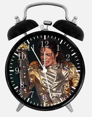 Michael Jackson Alarm Desk Clock 3.75" Home or Office Decor Z121 Nice ...