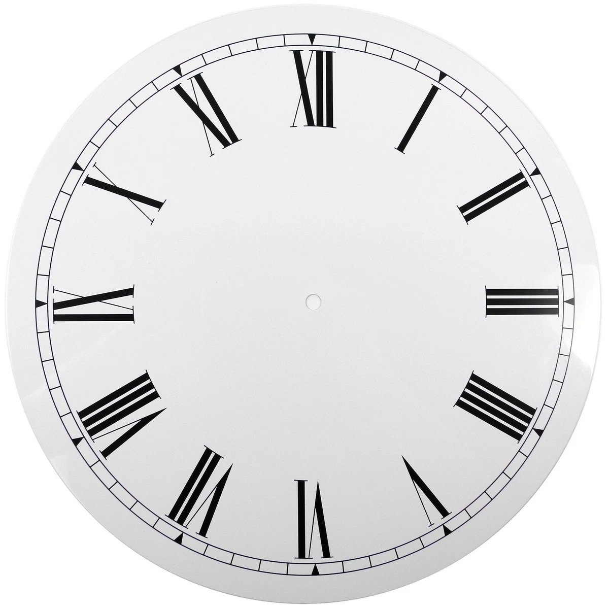 Clock Face Roman Numerals