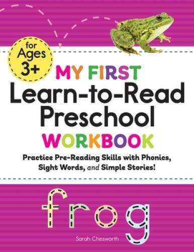 My First Learn-to-Read Preschool Workbook: Practice Pre-Reading Skil ...