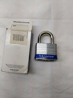 MASTER LOCK 5UP W/ Universal Pin Keying System -Rekeyable- Padlock 2 ...