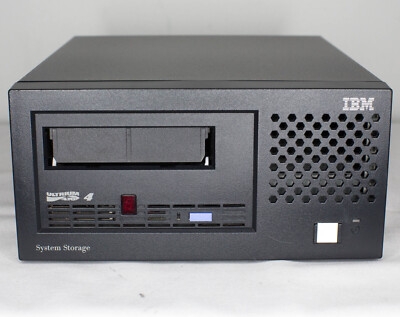 IBM External Ultrium LTO-4 (800/1600GB) SCSI LVD Tape Drive P/N 95P4400 ...