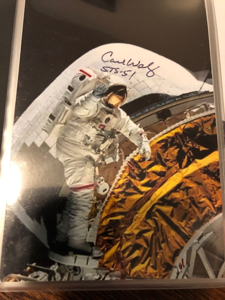 Carl Walz signed 4x6 Photo Astronaut Expedition 4 NASA RARE | eBay