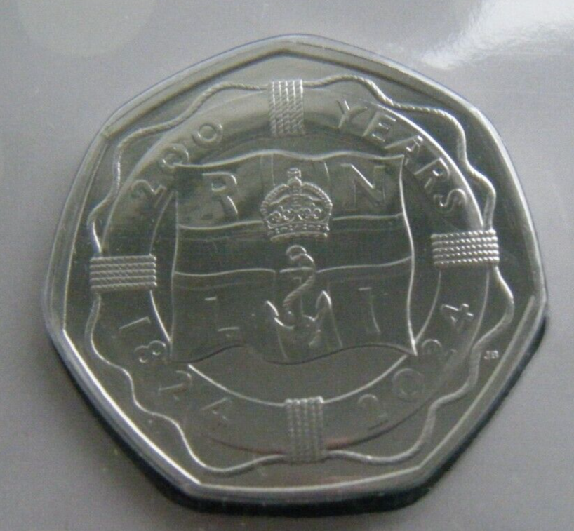 2024 RNLI 50p Fifty Pence Coin BU Pack - in stock Brilliant ...