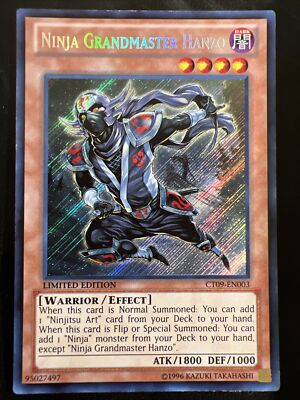 Yu-Gi-Oh! TCG Ninja Grandmaster Hanzo 2012 Collectors Tins CT09-EN003 ...
