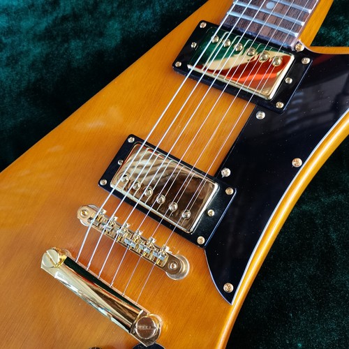 Factory Guitar Moderne Heritage Solid Body Electric Guitar with A Top ...