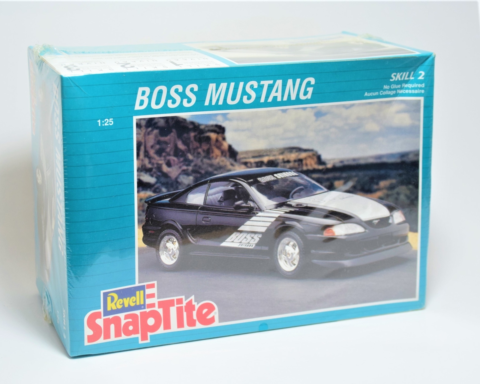 Revell 6390 1/25 Scale SnapTite 1994 Ford Boss Mustang Plastic Model ...